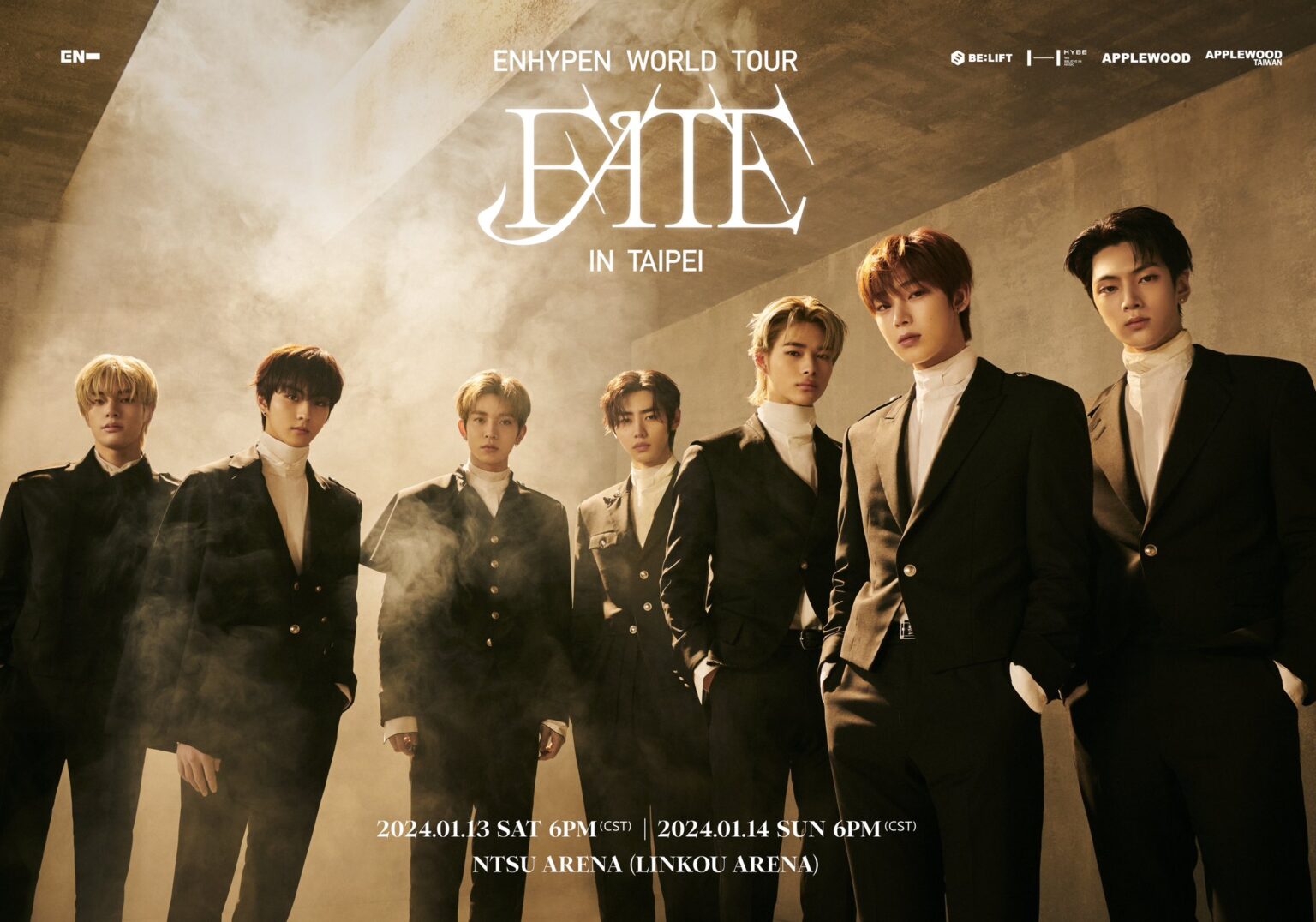 ENHYPEN TOUR ‘FATE’ IN TAIPEI - Applewood